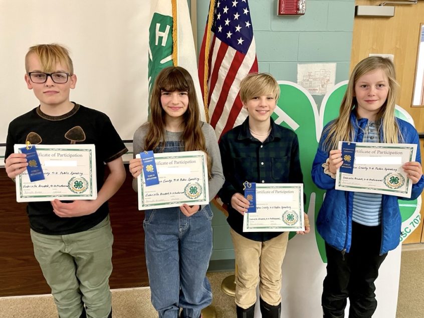 4-H public speaking program allows local youth to share their sparks ...