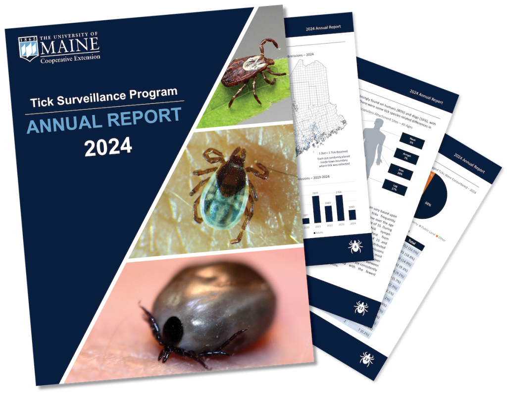 2024 Surveillance Report from UMaine Extension Tick Lab highlights tick ...